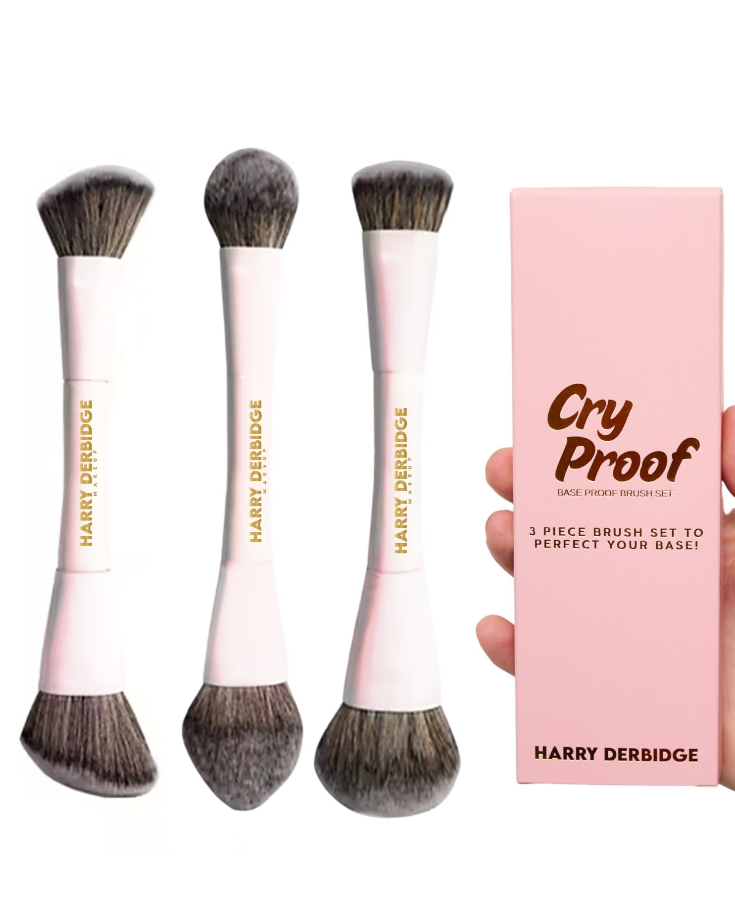 Cry Proof Base Proof (3 Piece Double Ended Brush Set) – Harry Derbidge ...
